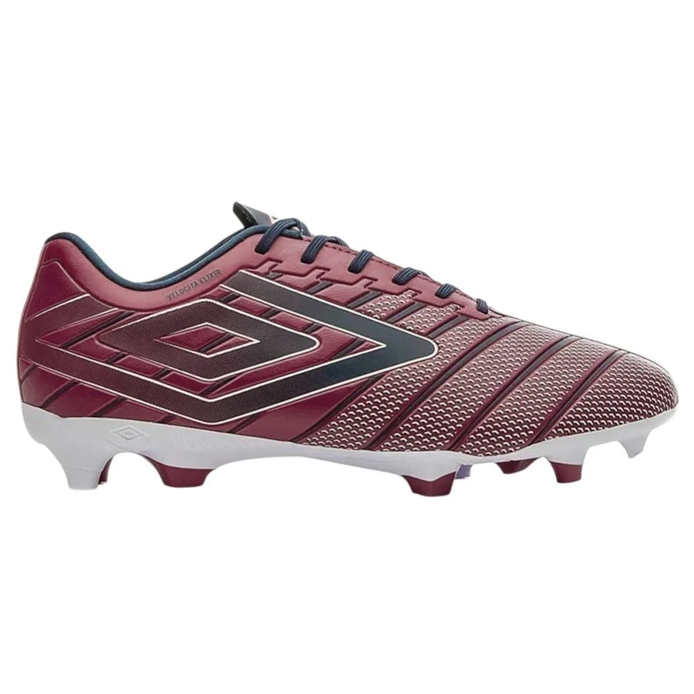 Chuteira Campo Umbro Velocita Elixir Club Vermelho