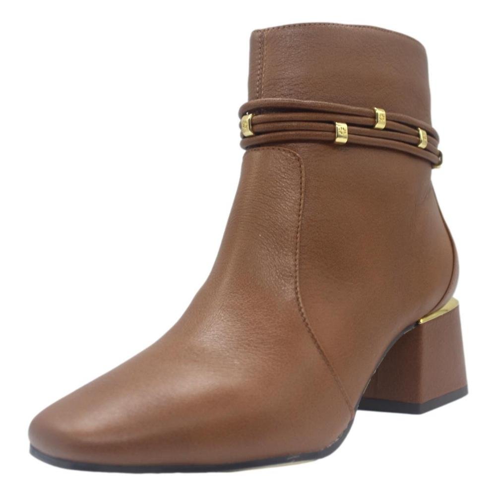 BOTA LUZ DA LUA MONTENAPOLEONE FEMININA Marrom