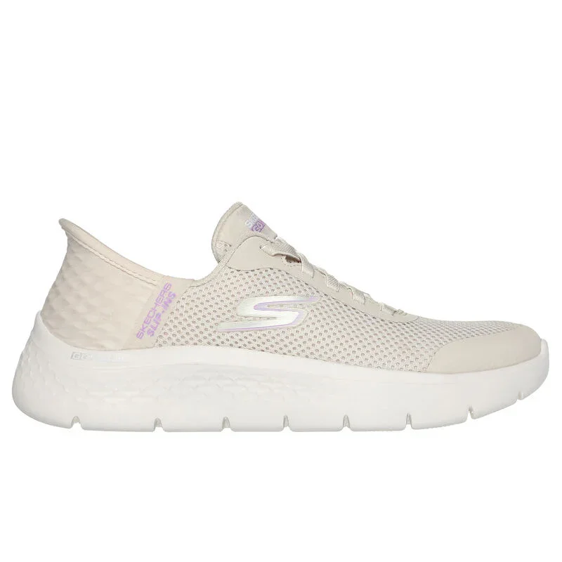 TÊNIS SKECHERS FEMININO GO WALK FLEX 124836 Bege
