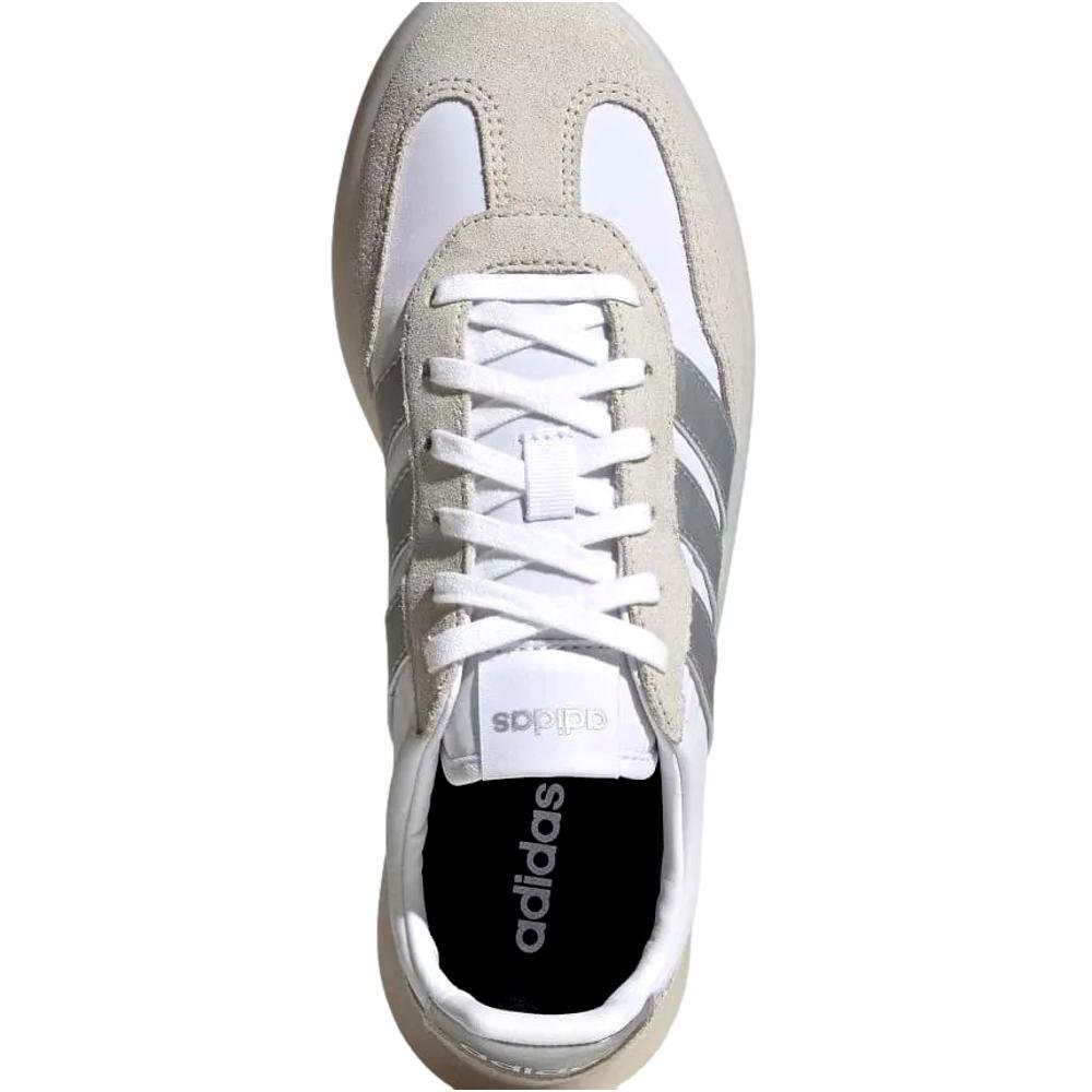 TÊNIS ADIDAS FEMININO BARREDA DECODE JI2321 Branco/Bege/Prata