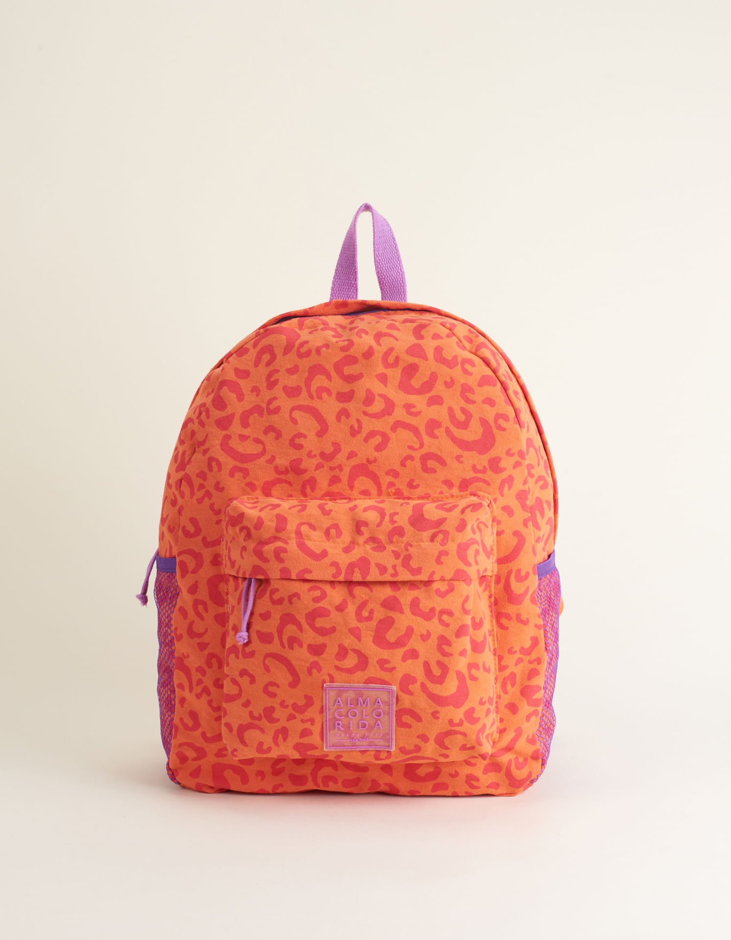 Mochila Animal Print Color - Pink Rosa