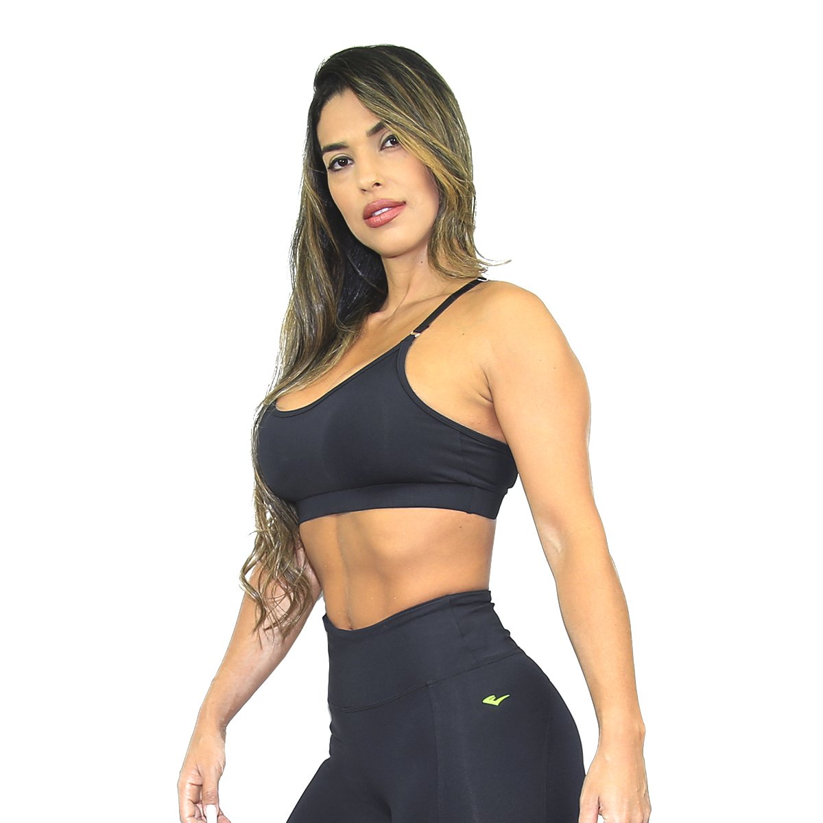 Top Everlast Ever Training Fem Preto Preto