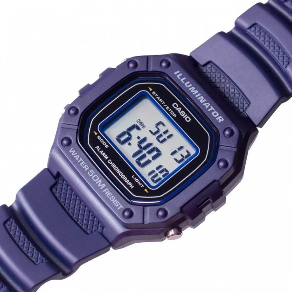 Relógio Azul Masculino Casio Standard W-218H-2AVDF-BR Azul