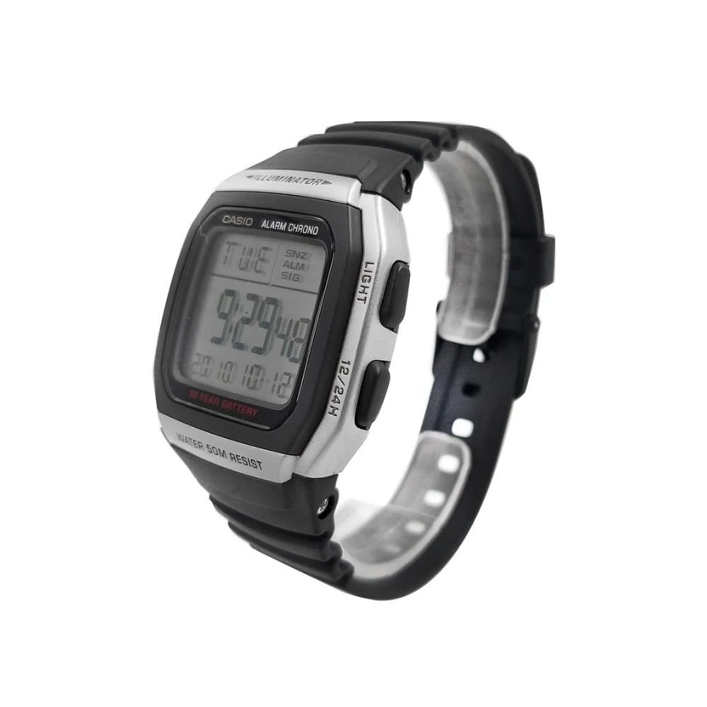 Relógio Preto Masculino Casio W-96H-1AVDF-BR Preto