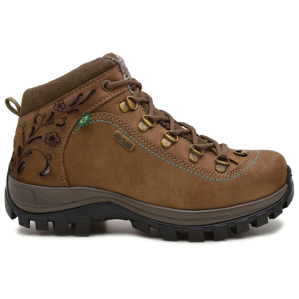 Bota Adventure Cano Alto Macboot Alecrim 04 Taupe Marrom