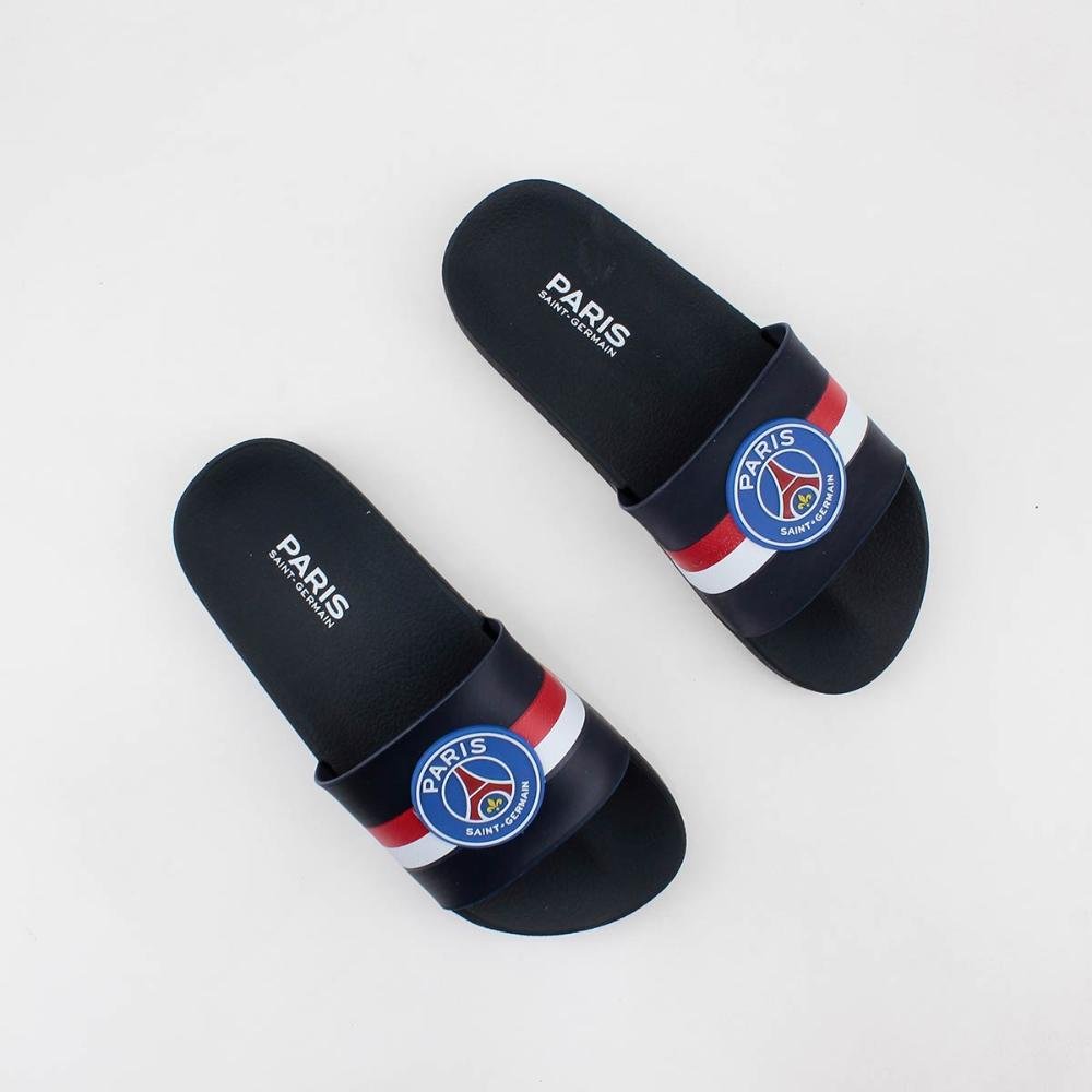Chinelo Slide Rider Full 86 PSG Infantil Azul