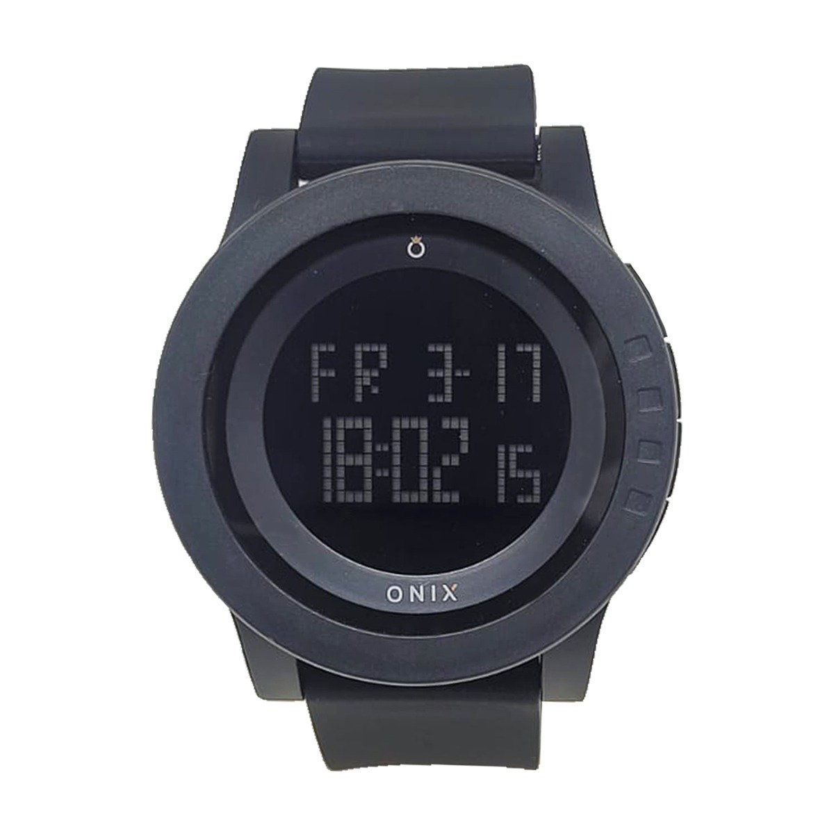 Relógio Unissex Relógio Onix Digital OX114 Preto Preto
