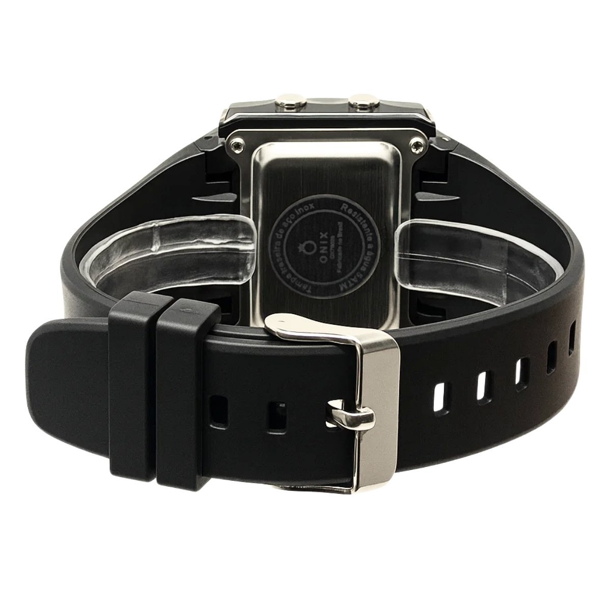 Relógio Unissex Onix Digital IT-1329H Preto Preto
