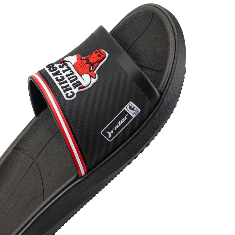 Chinelo Masculino Nba Slide Rider 11743 Nba Preto