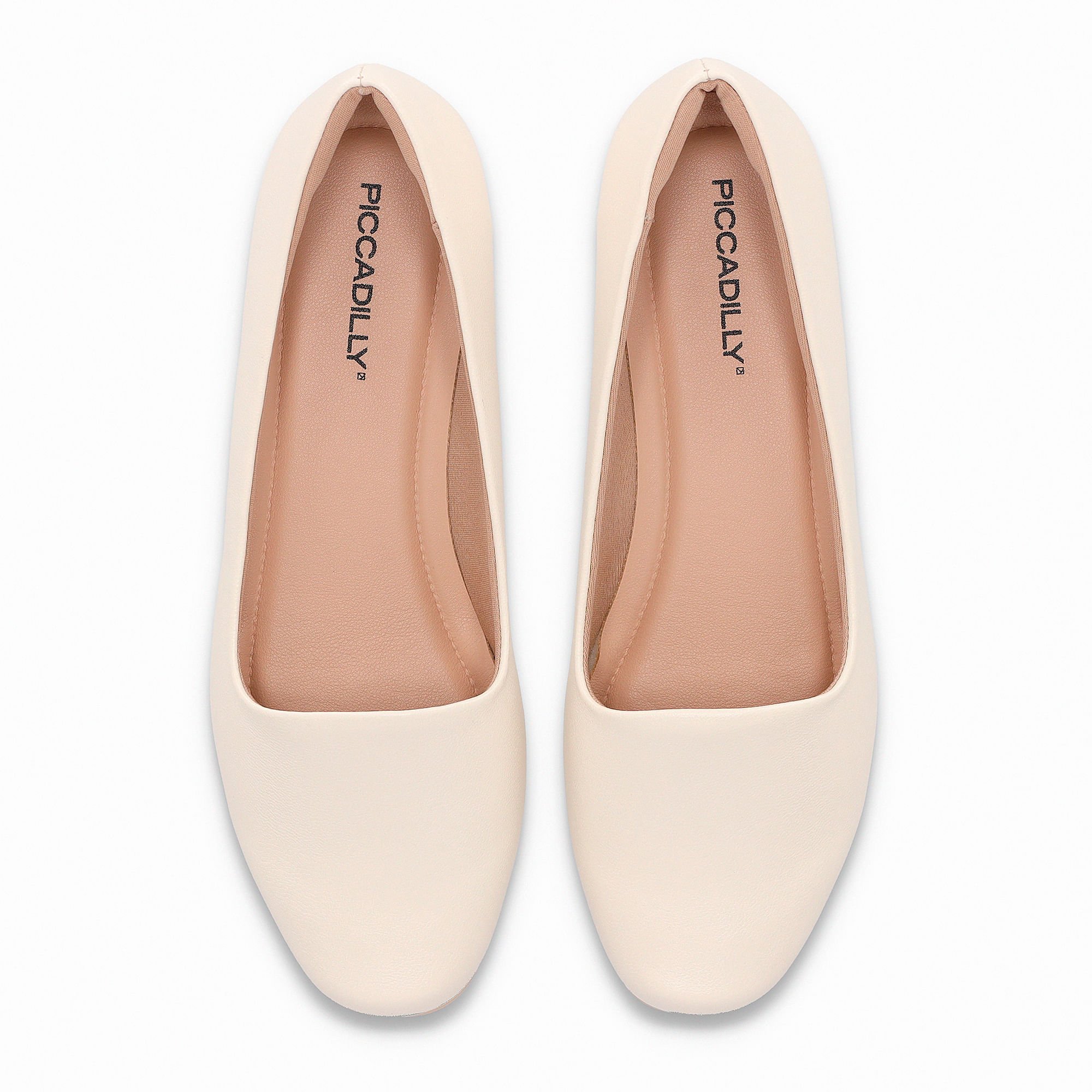 Sapatilha Raquel Salto Baixo Off White Branco