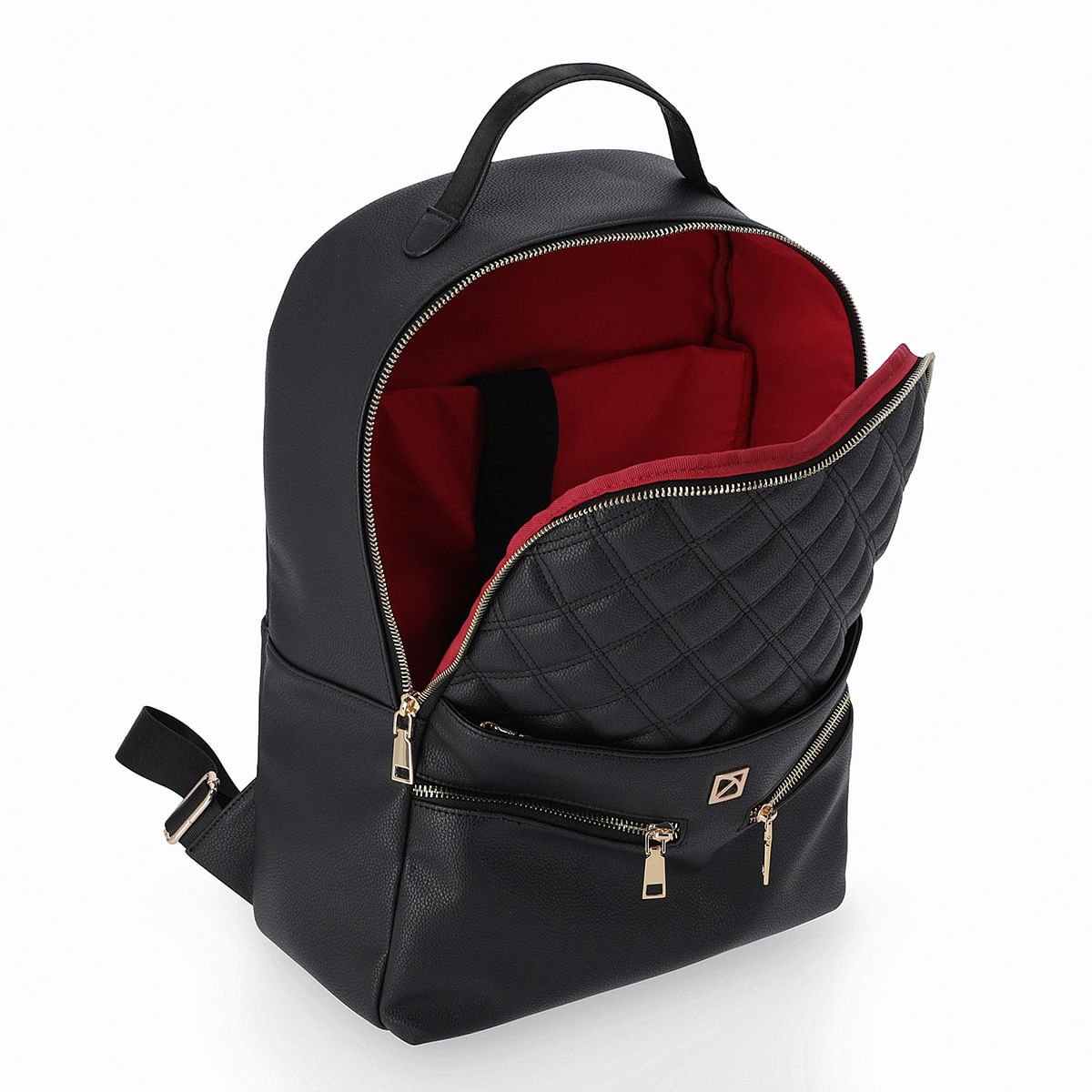 Mochila Bruna Backpack Grande Preto Preto