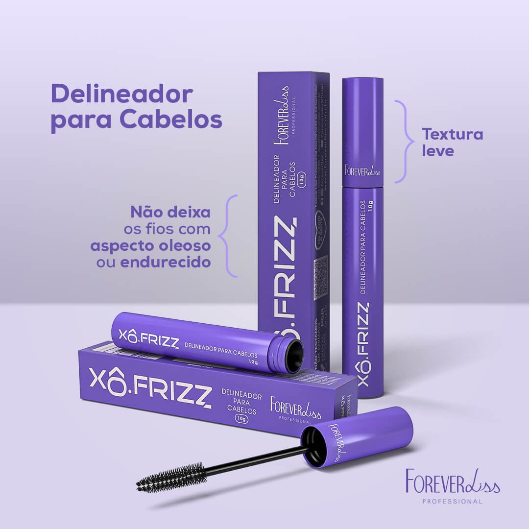 Kit Cauterização Capilar Cauter Restore Forever Liss Com Xô Frizz Único