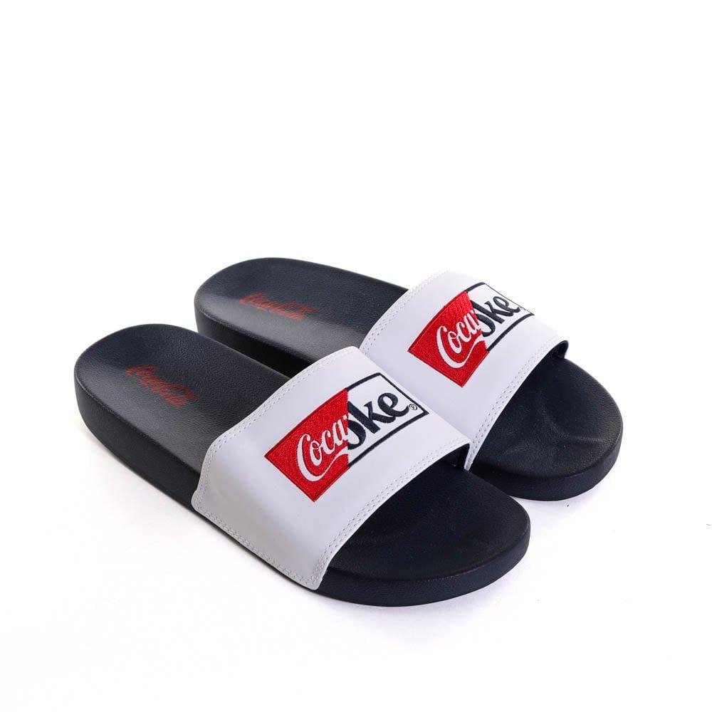 Chinelo Masculino Slide Coca-Cola Cc3405 Branco