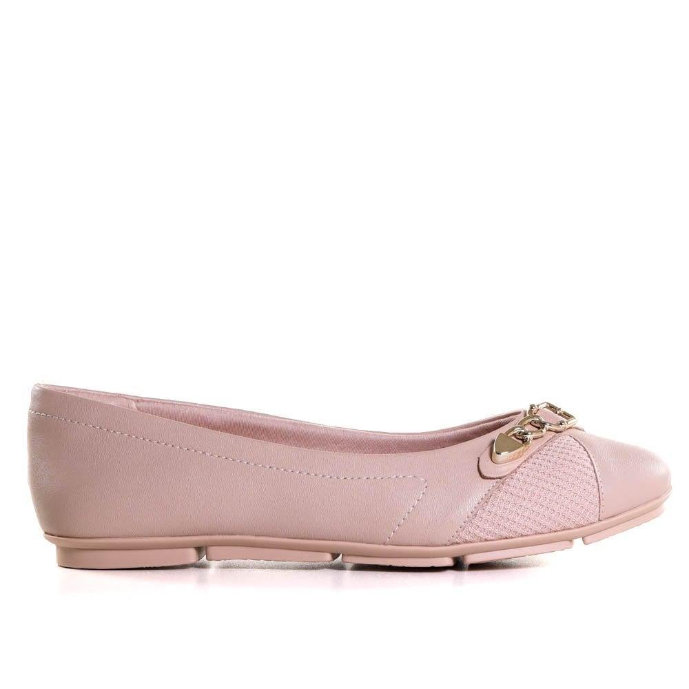 Sapatilha Feminina Comfortflex Bege Bege