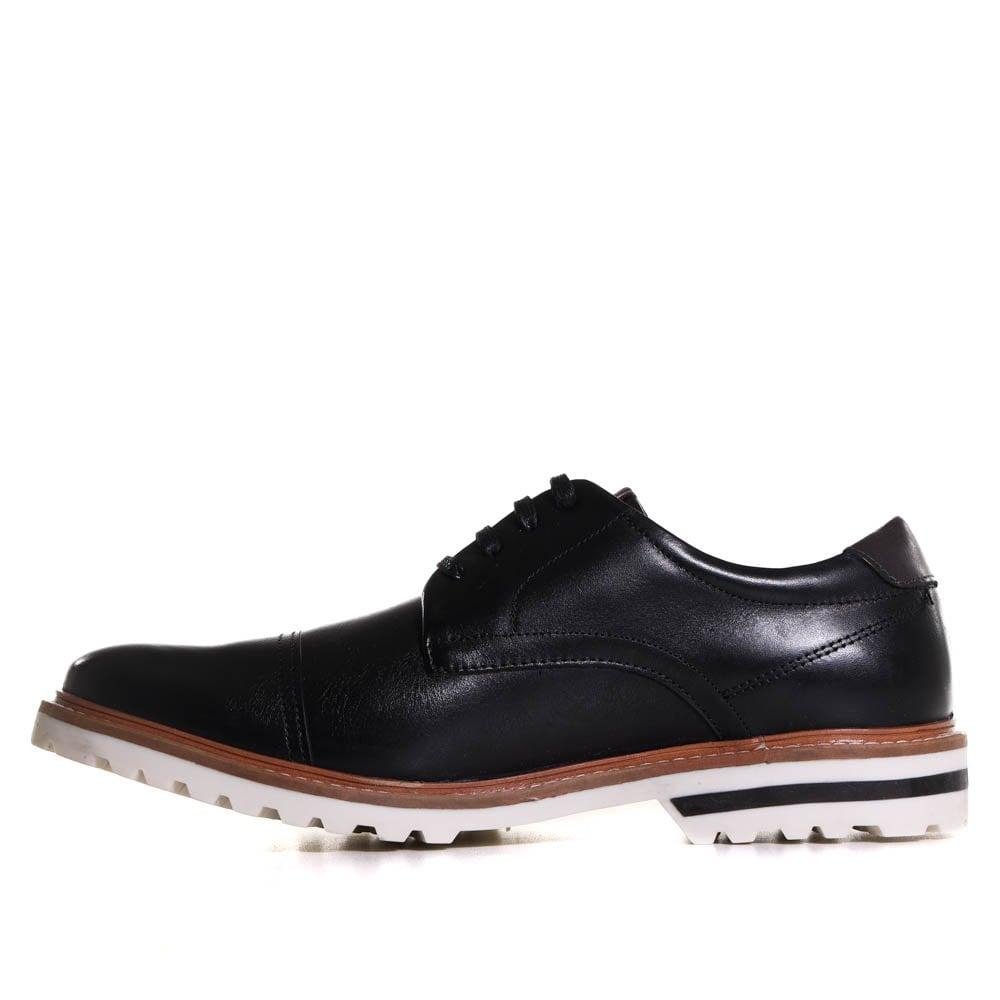 Sapato Casual Ferracini Tratorado Masculino 2032 Preto