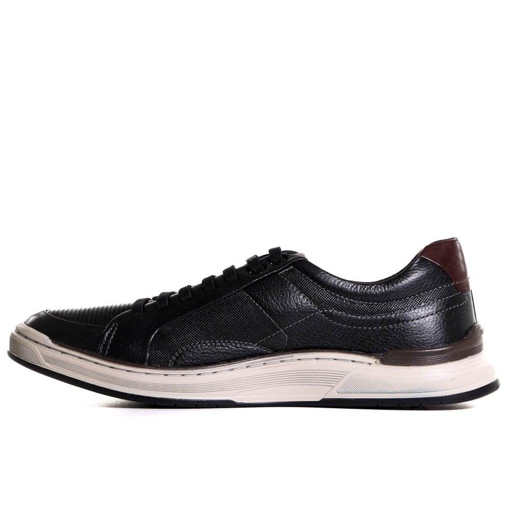 Sapatenis Masculino Democrata Preto 151201 Preto