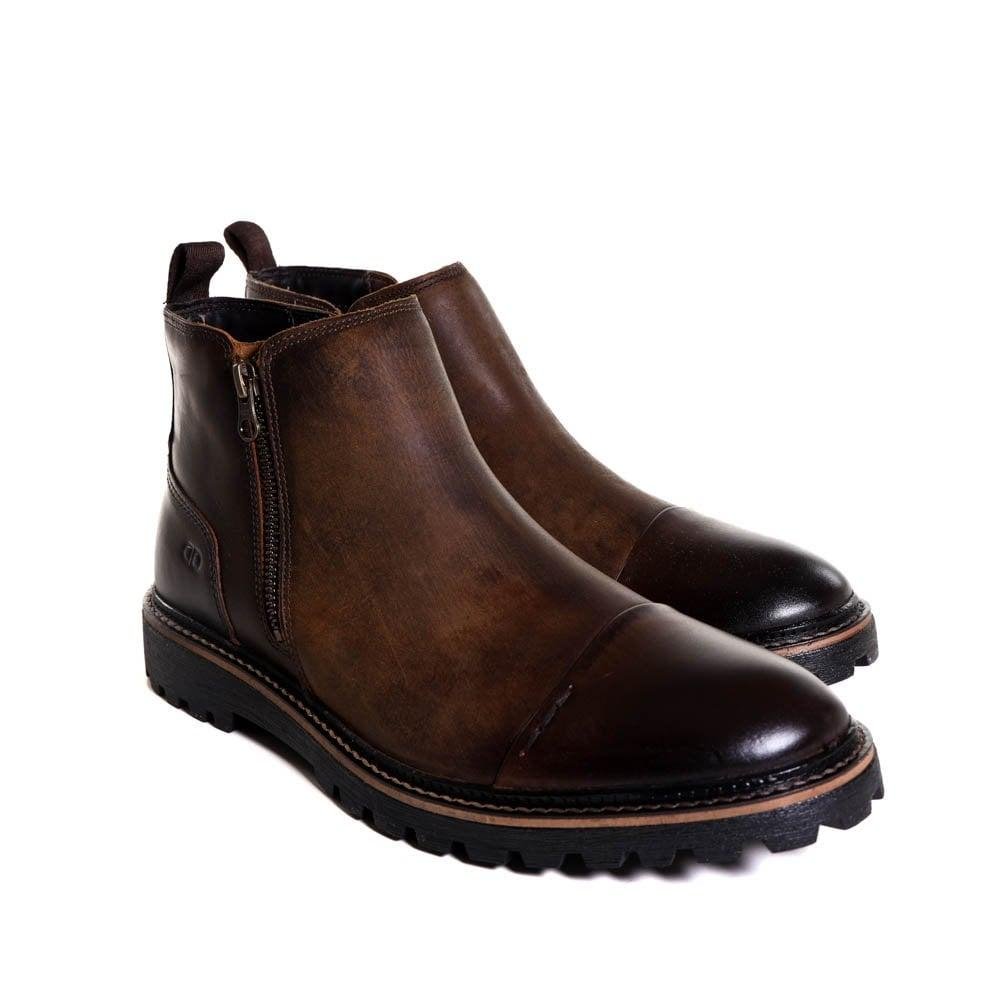 Bota Masculina Democrata Cross Marrom 295105 Marrom