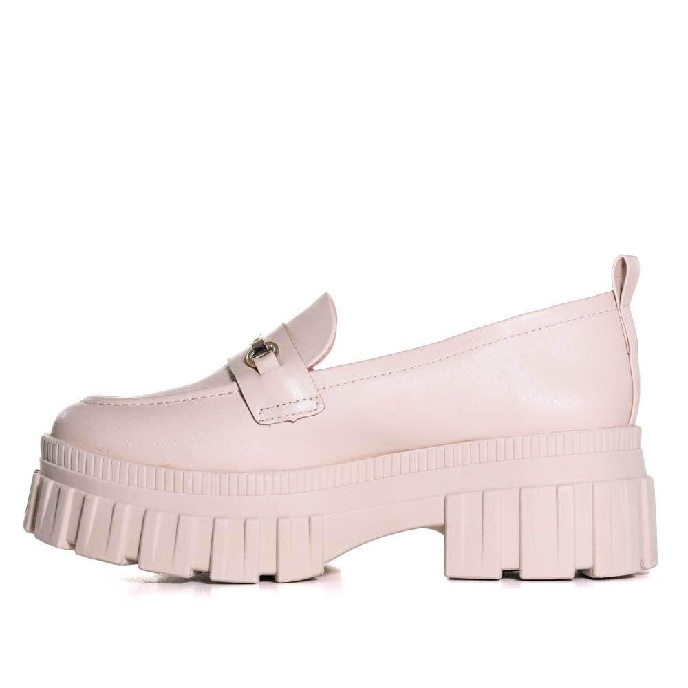 Mocassim Feminino Ramarim 2310103 Aveia Bege