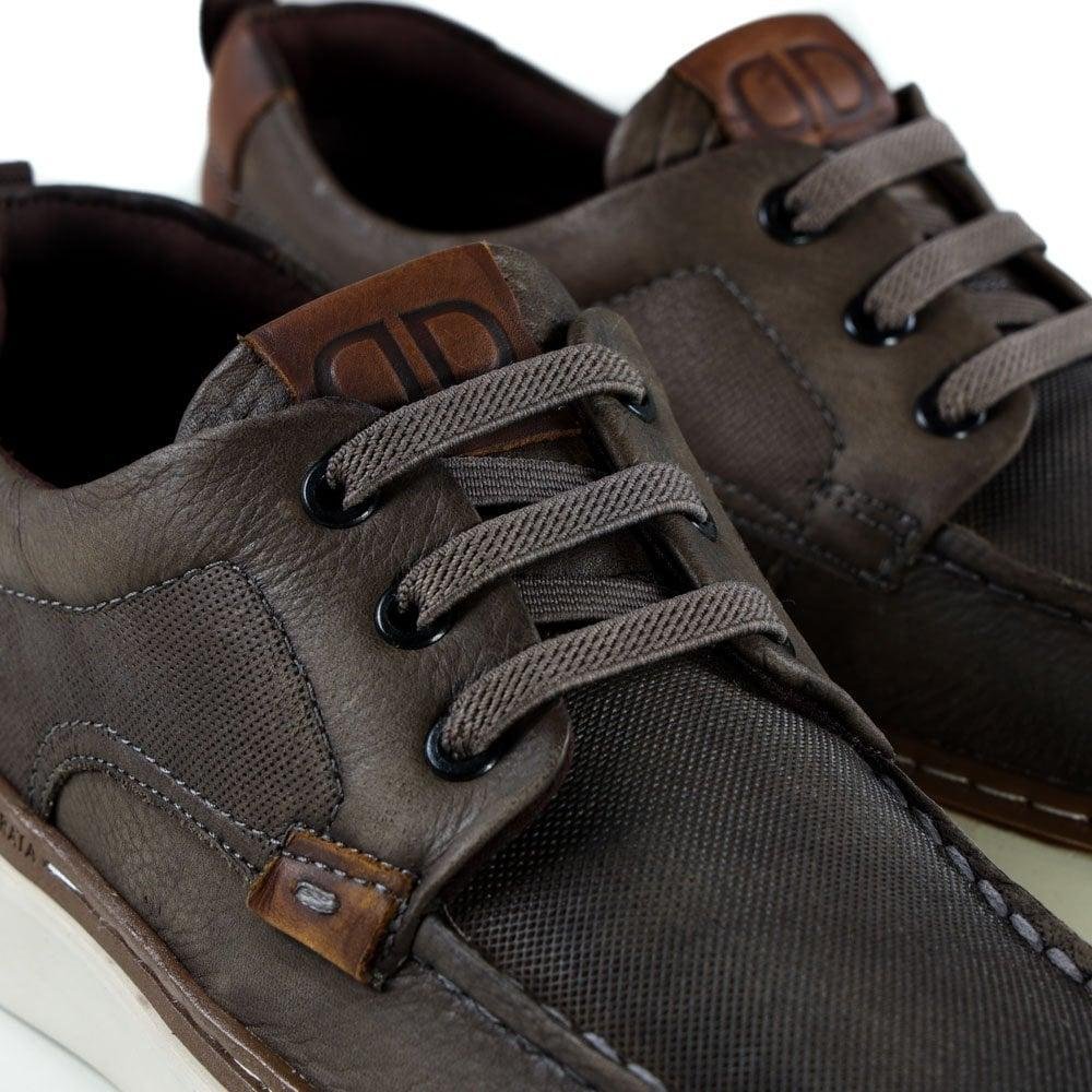 Sapatênis Masculino Denim Clash Democrata 240301 Marrom Marrom