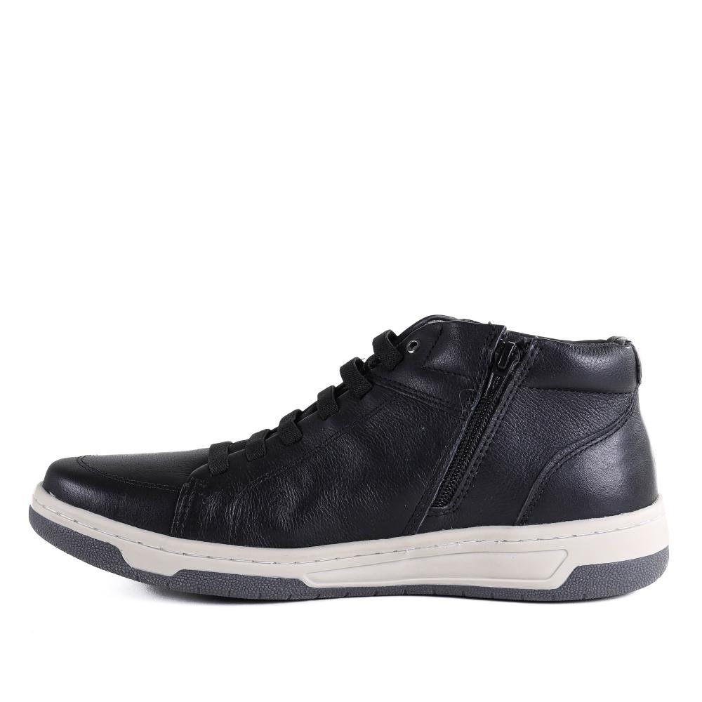 Sapatênis Masculino Ferracini Vox Ba 8053-617A Preto/Branco Preto