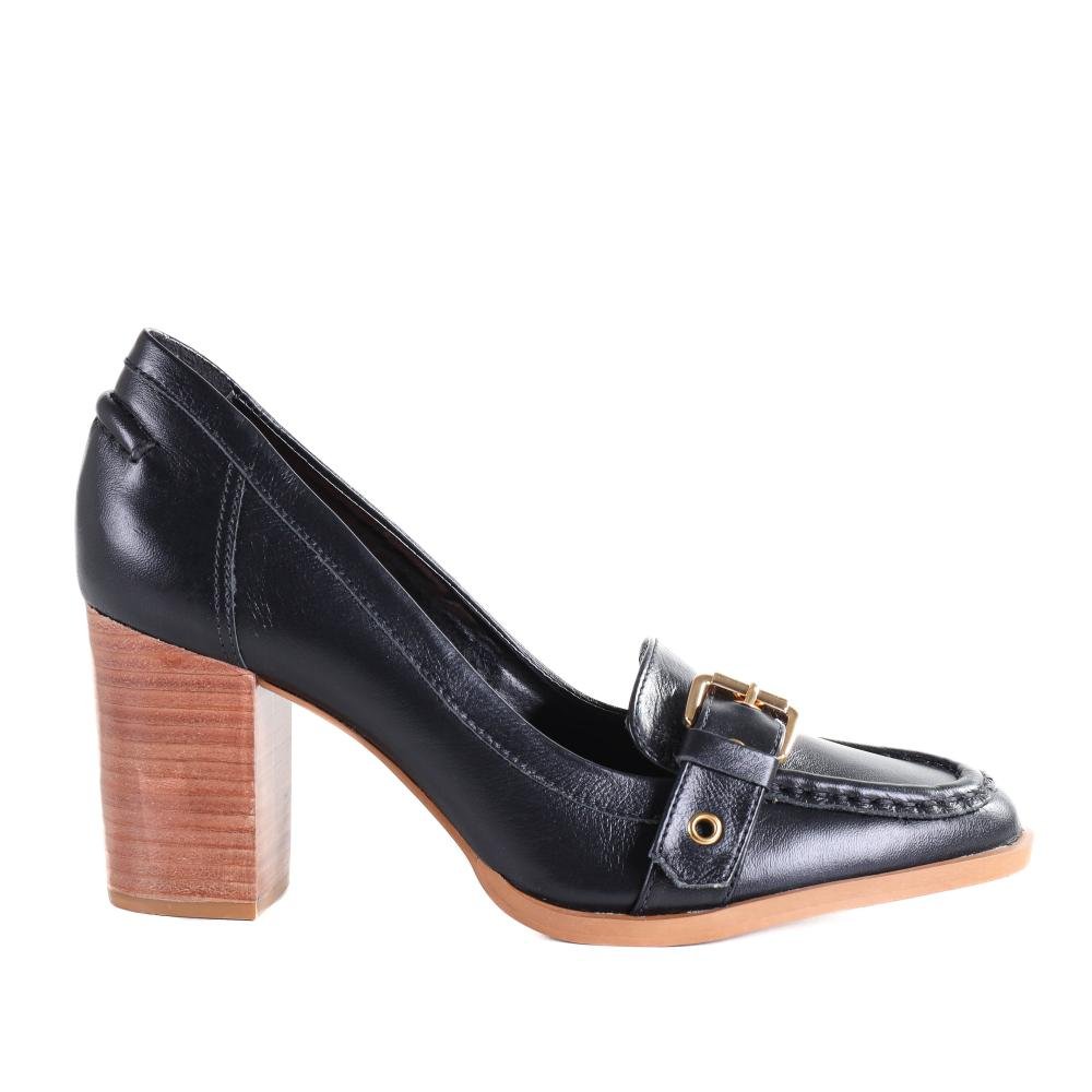 Sapato Feminino Couro Zariff Preto