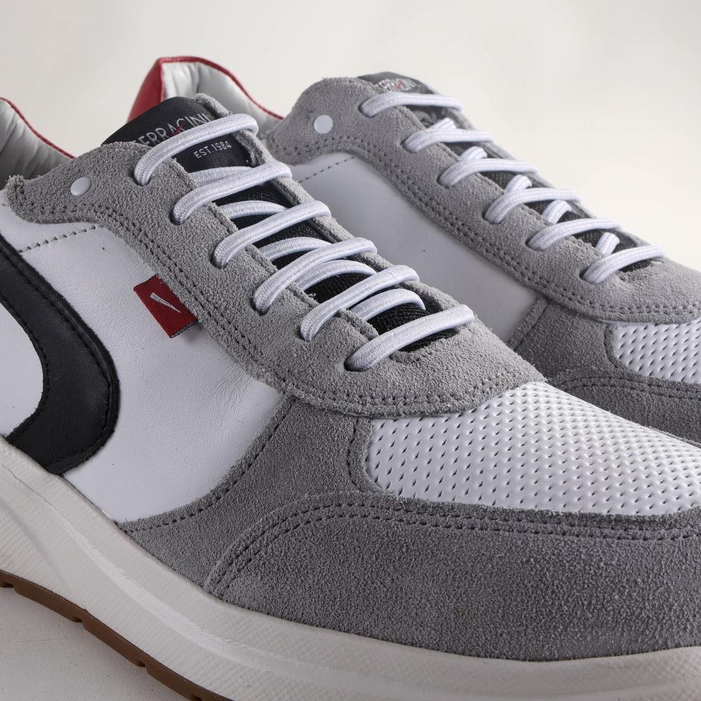 Sapatênis Sneaker Masculino Ferracini Vyper 9581 Cinza Cinza