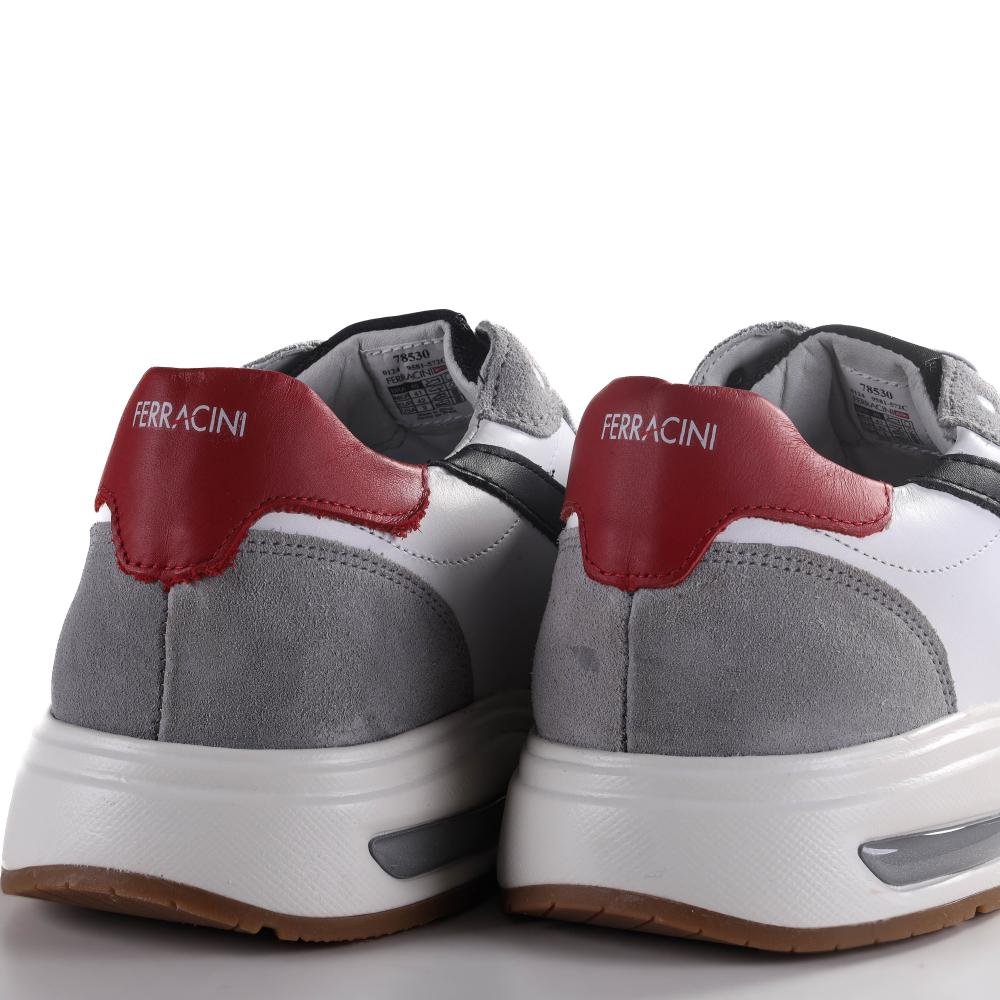 Sapatênis Sneaker Masculino Ferracini Vyper 9581 Cinza Cinza