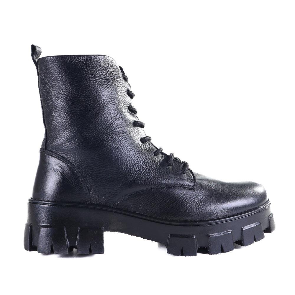 Coturno Feminino Zariff Casual 2511 Preto Preto