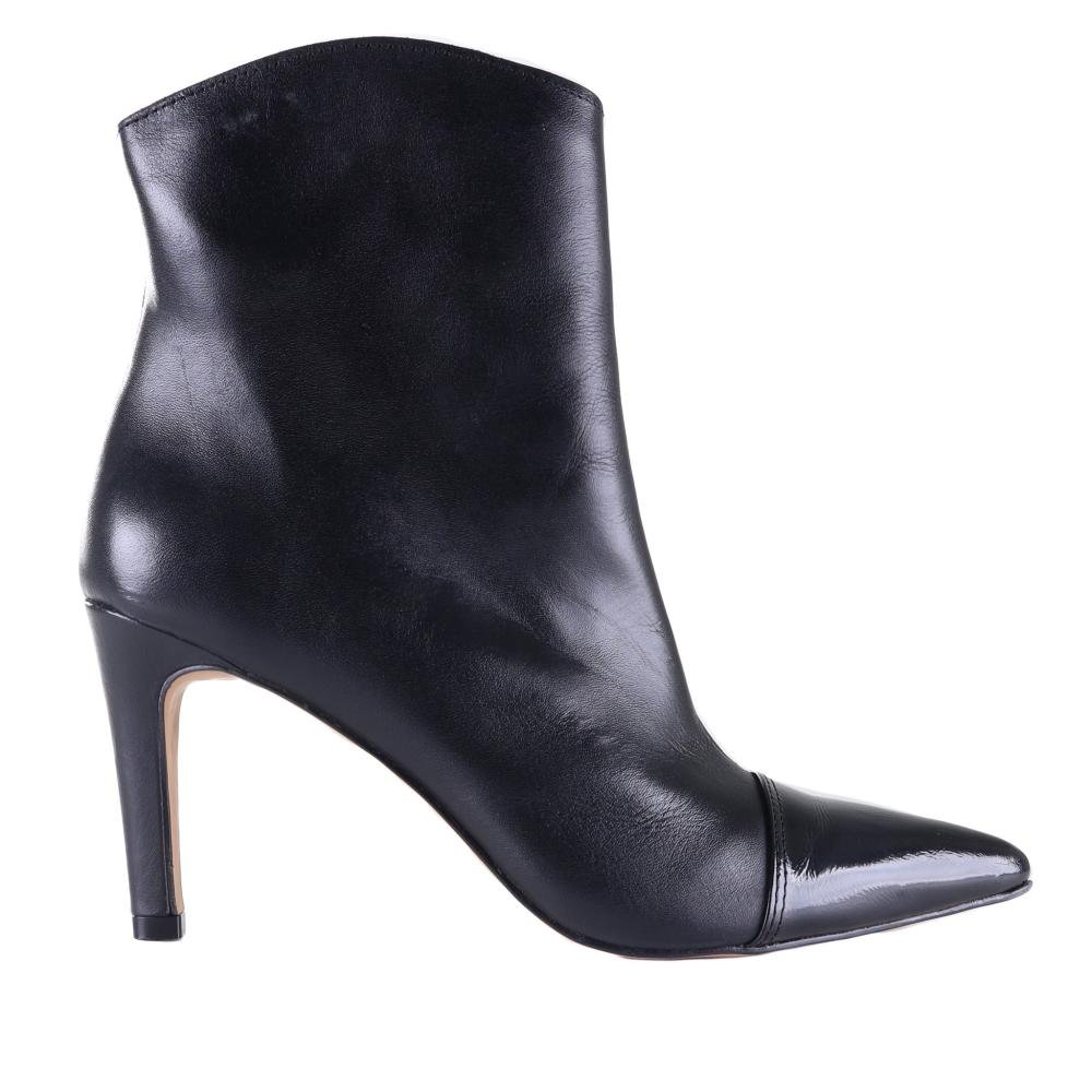 Bota Feminina Zariff Bico Fino 430281 Preto Preto