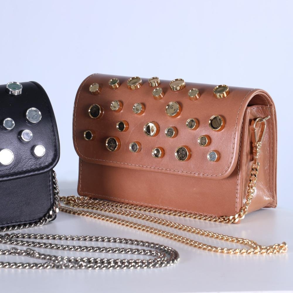 Bolsa Zariff Mia com Maxi Esferas Coconut Coconut