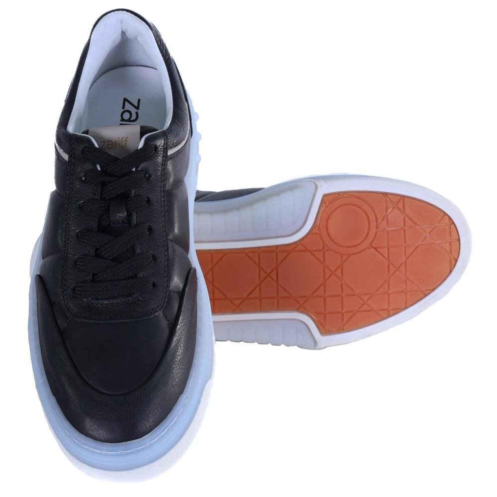 Tênis Masculino Zariff Rck028 Preto Preto