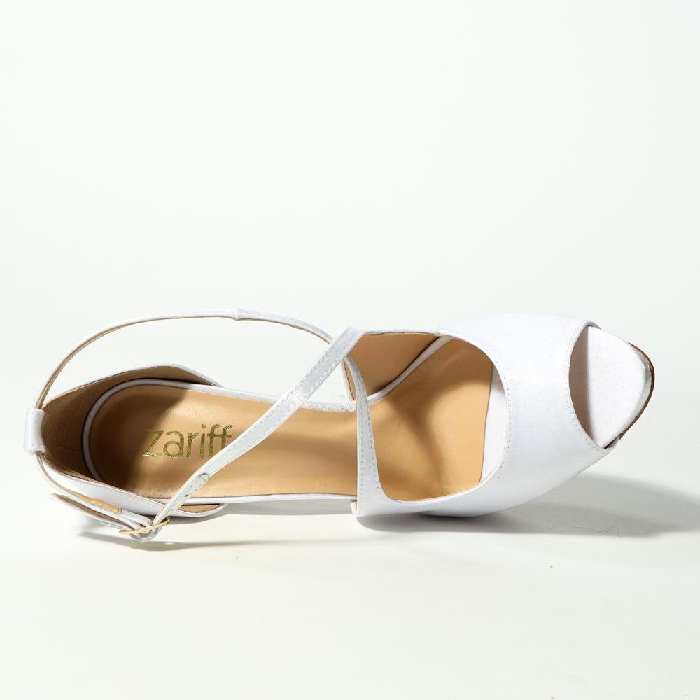 Peep Toe Zariff DV86886096 Branco