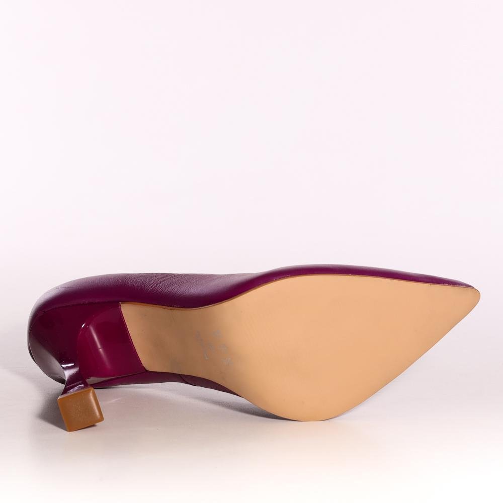 Sapato Feminino Scarpin Zariff Roxo Roxo