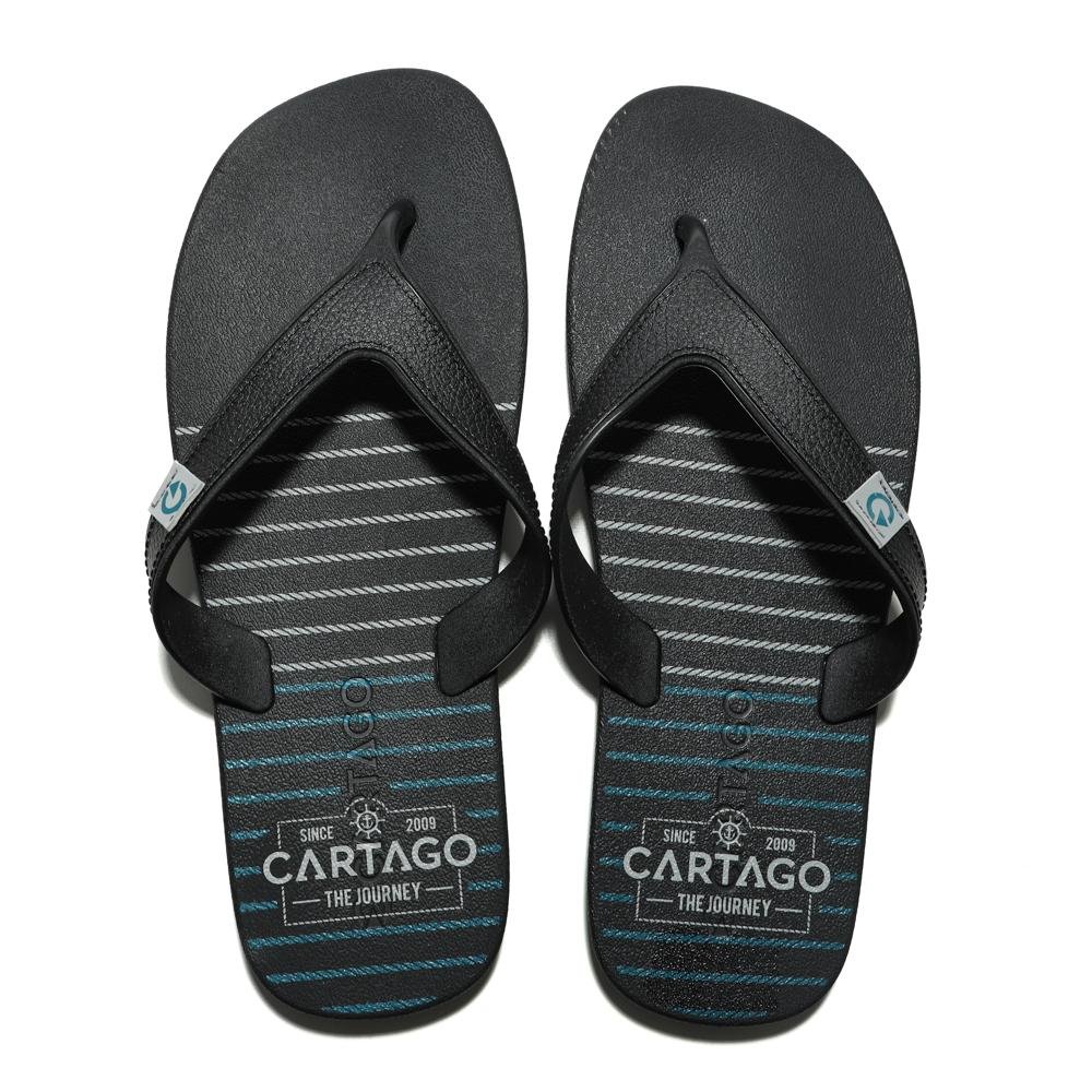 Chinelo Masculino Cartago The Journey Preto