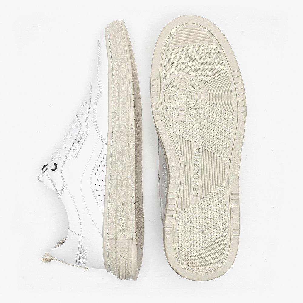 Sapatênis Masculino Democrata Denim Branco 44