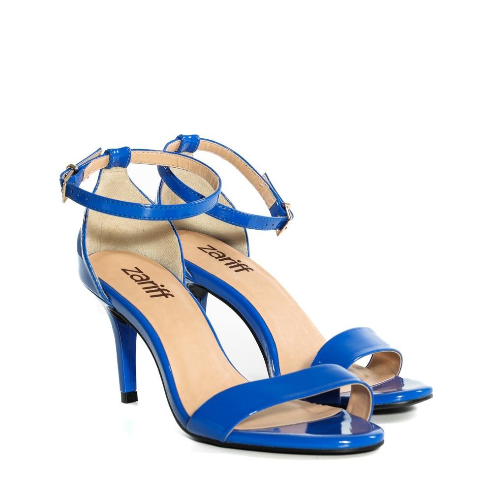 Sandália Zariff Salto Fino Royal Feminino Azul