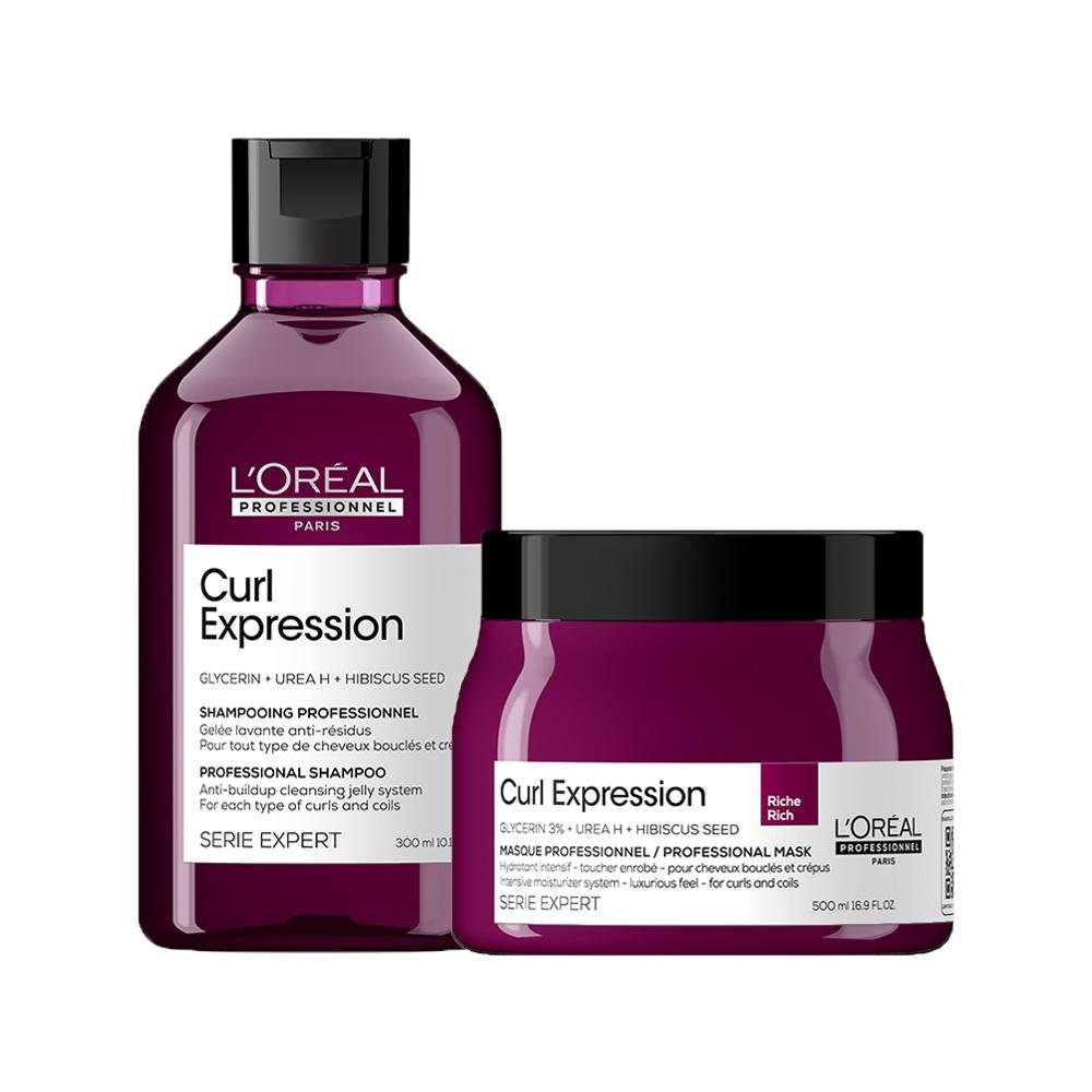 Kit L'Oreál Professionnel Serie Expert Curl Expression - Shampoo ...