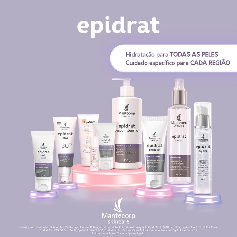Mantecorp Epidrat Calm B5 Hidratante Facial Reparador 50ml 50ml