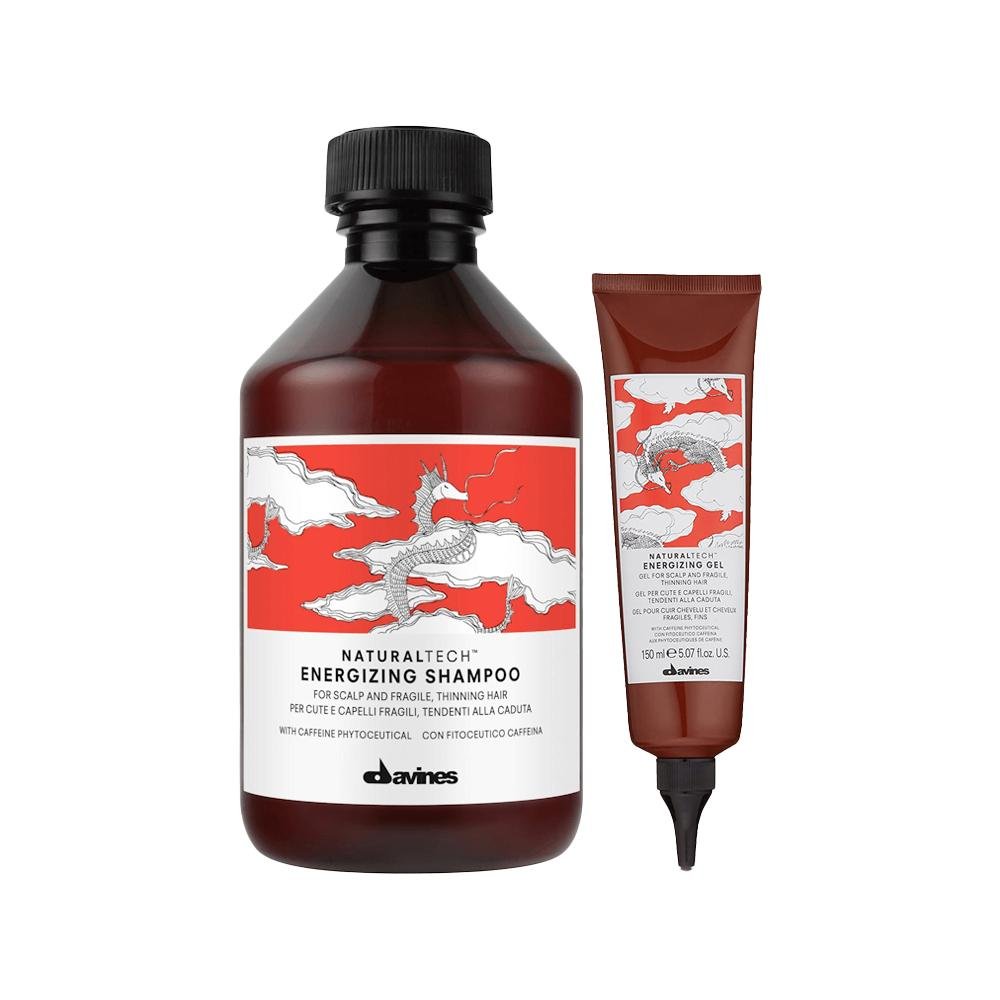 Kit Davines Natural Tech Energizing - Sh e Gel ÚNICO