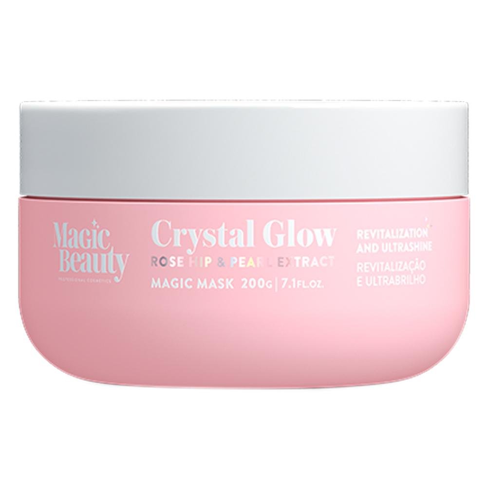 Magic Beauty Crystal Glow Máscara de Revitalização 200g 200g