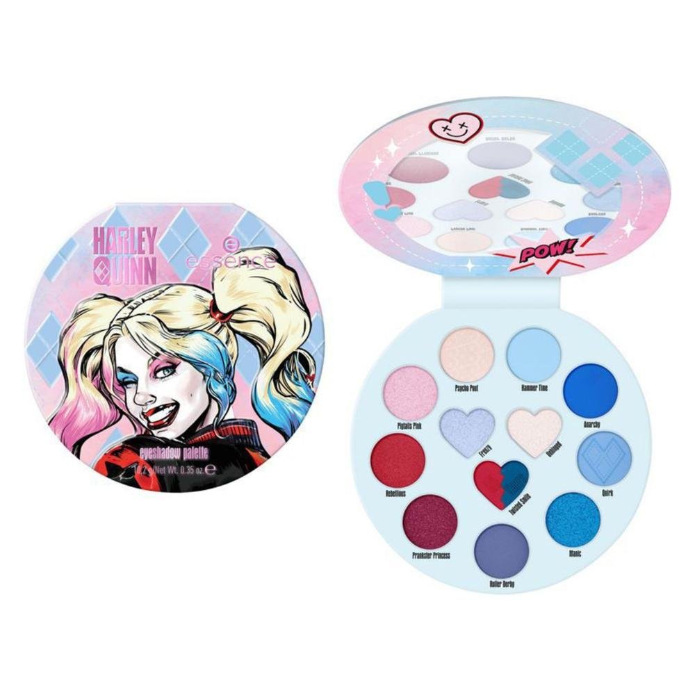 ESSENCE HARLEY QUINN EYESHADOW PALETTE 02 MAD LOVE Multicores