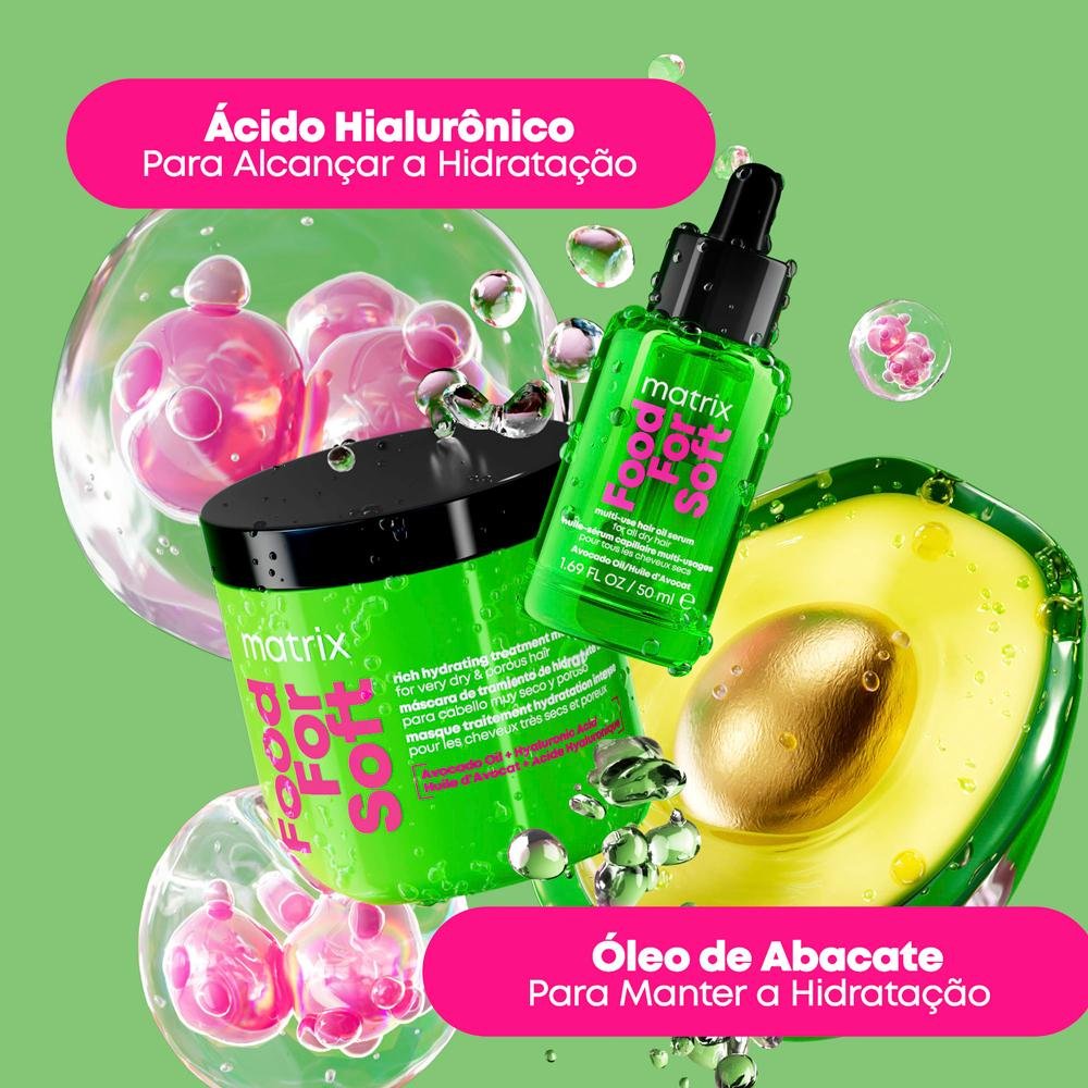 MATRIX FOOD FOR SOFT HIDRATANTE MÁSCARA 500ML 500ml