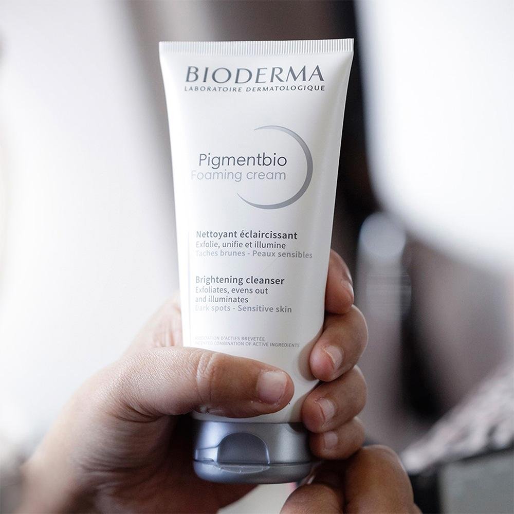 Bioderma Pigmentbio Foaming Creme Esfoliante e Clareador 200ml 200ml