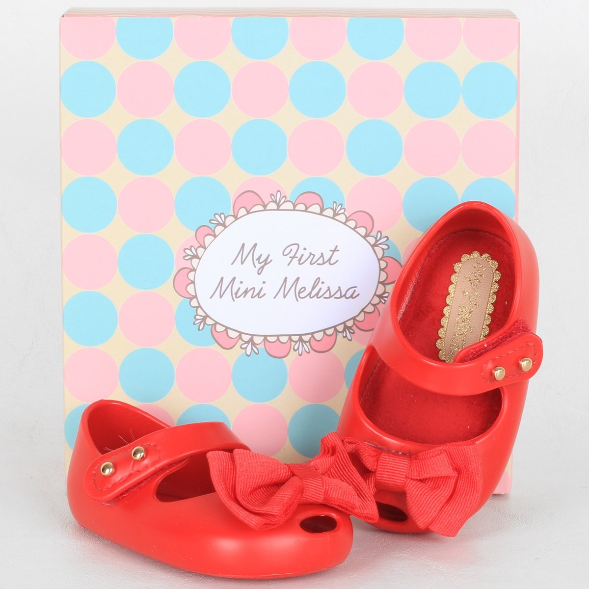 Sapatilha My First Mini Melissa Vermelho Vermelho