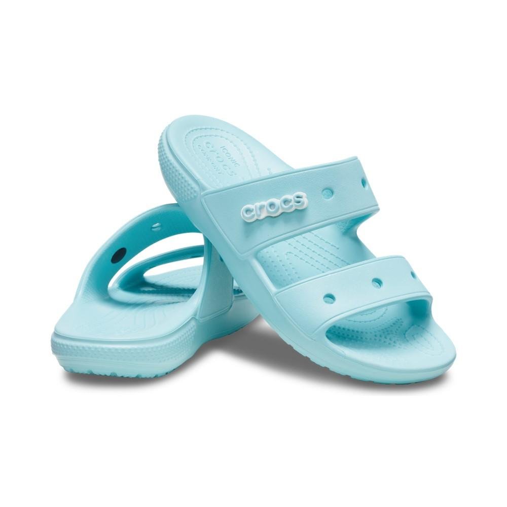 Sandália crocs classic sandal pure water Azul