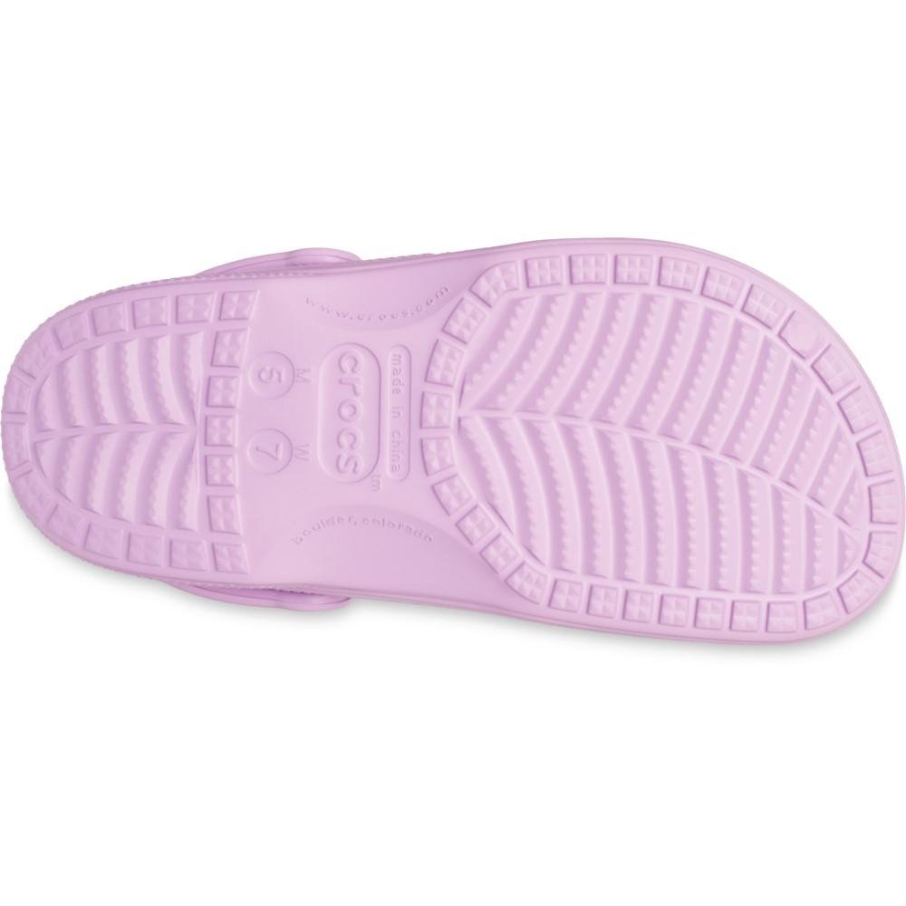 Sandália crocs baya lined clog orchid/orchid Roxo