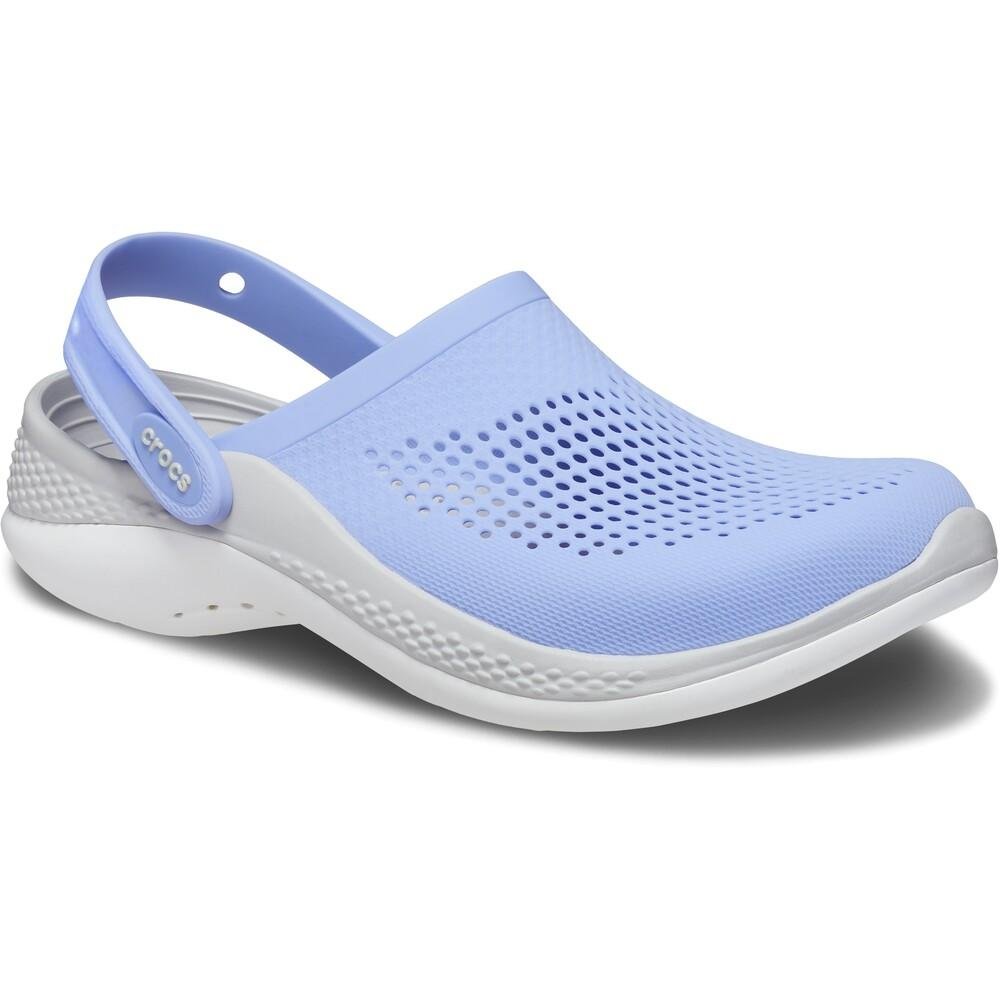 Sandália crocs lite ride 360 clog moon jelly/multi Azul