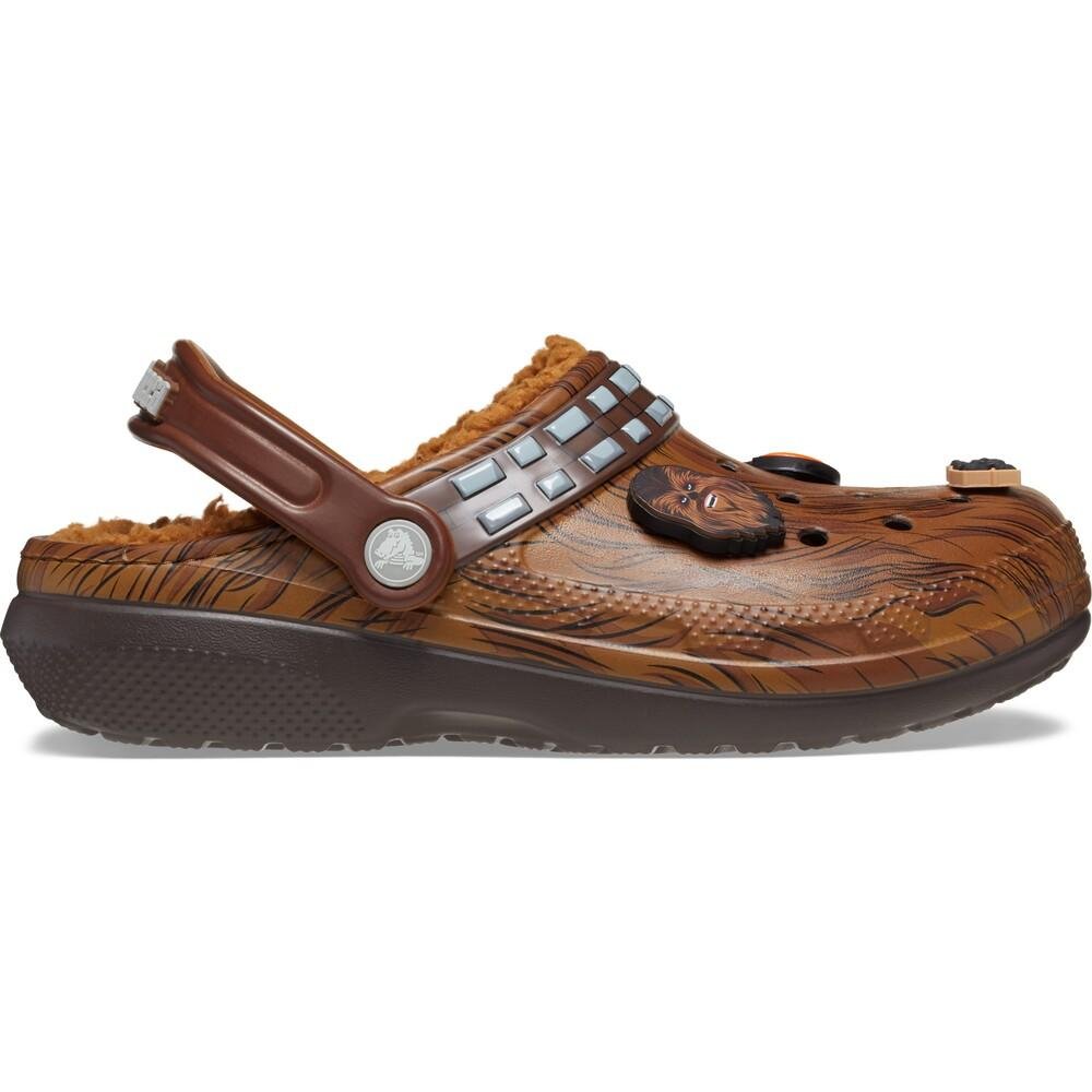 Sandália crocs star wars classic lined clog espresso Marrom