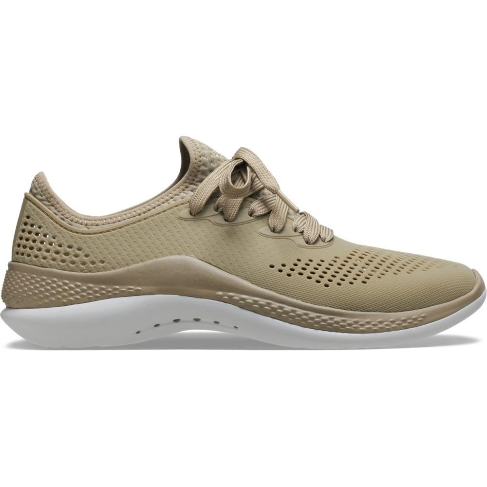 Tênis crocs literide™ 360 pacer khaki Bege