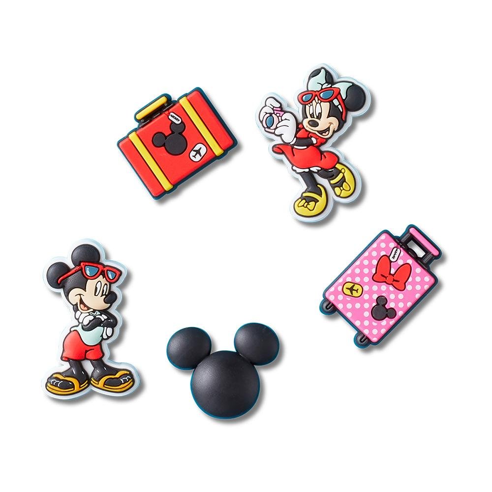 Jibbitz™ Disney Mickey de Férias Pack com 5 Peças Único Multicores
